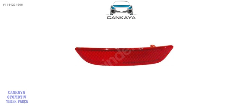 Renault Clio IV HB 2013 Arka Tampon Reflektörü Sol Veya Sağ (Adet ...